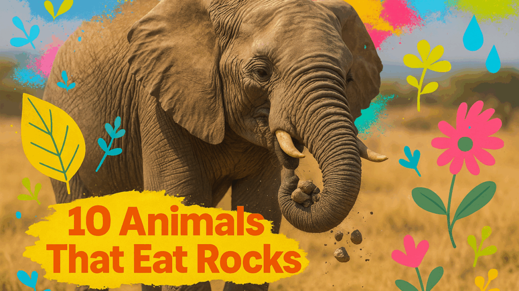 The Complete List Of Animals That Eat Rocks - Flora Fauna Fun
